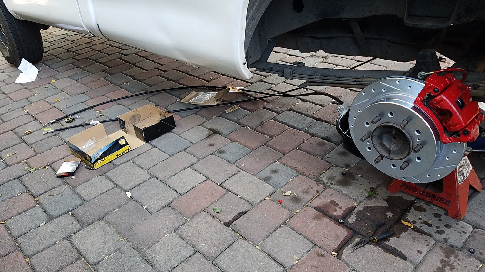 2005-2021 Tacoma 6 lug REAR DISC CONVERSION brake upgrade swap kit ...