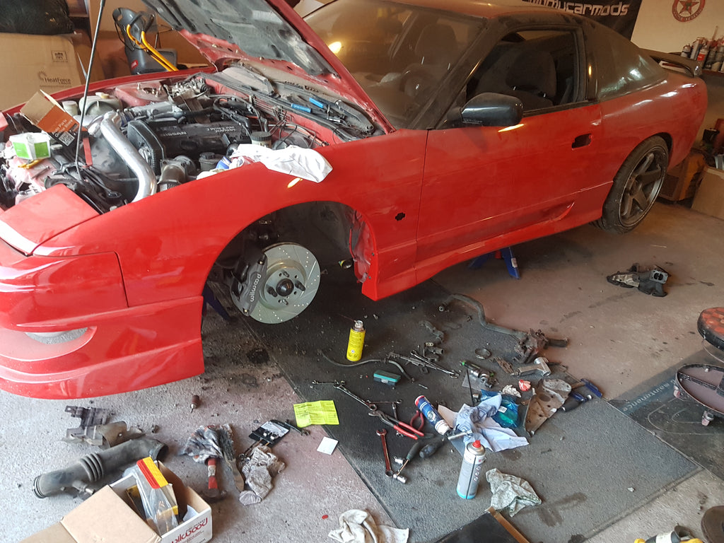 Nissan 240sx 300zx 180sx front wilwood brake upgrade kit superlight calipers FITS S13 S14 S15 ...