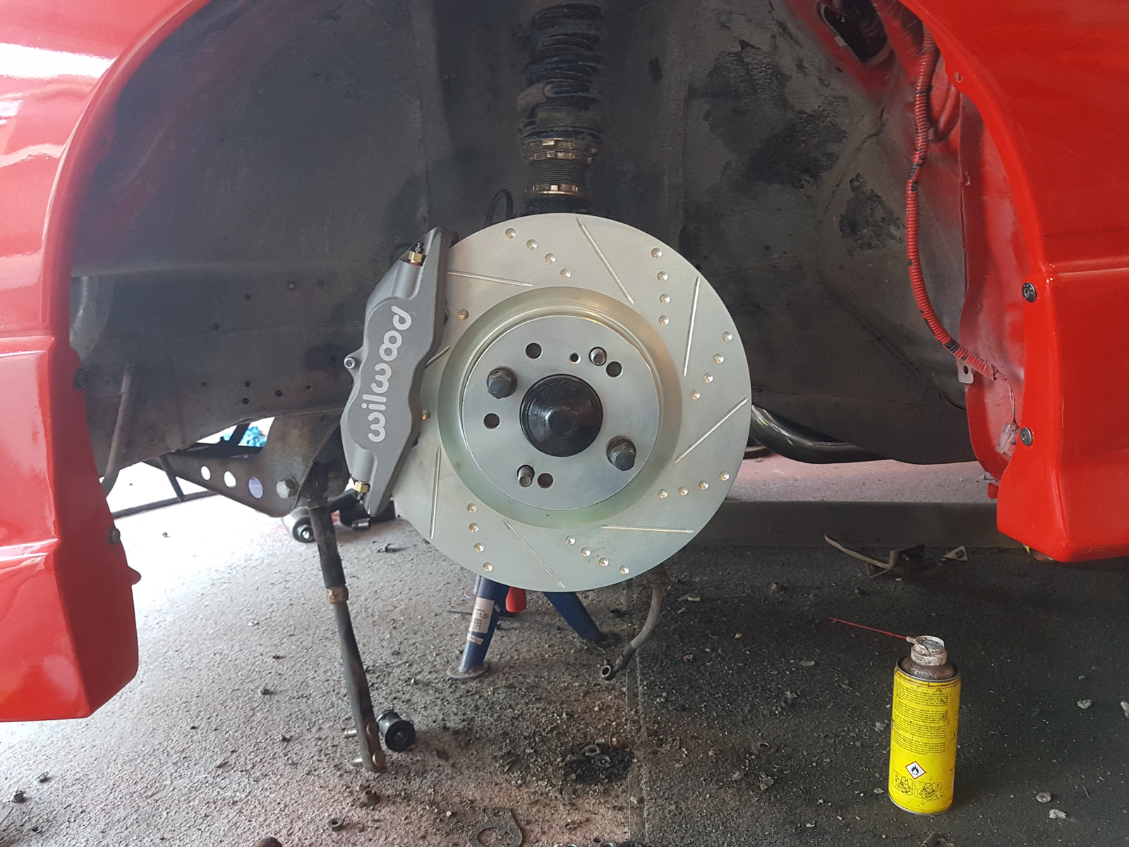 Nissan 240sx 300zx 180sx front wilwood brake upgrade kit superlight calipers FITS S13 S14 S15 ...