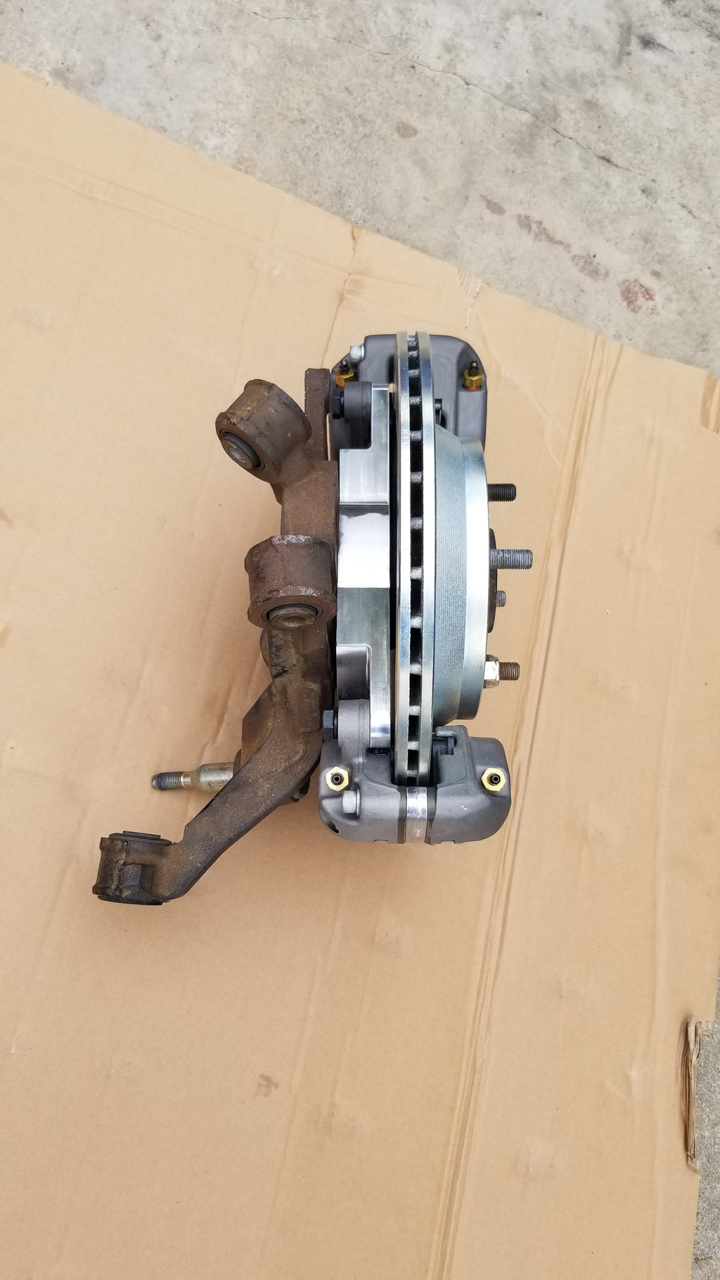 240SX DUAL Wilwood CALIPER cnc brackets BRAKE UPGRADE WITH DEDICATED H