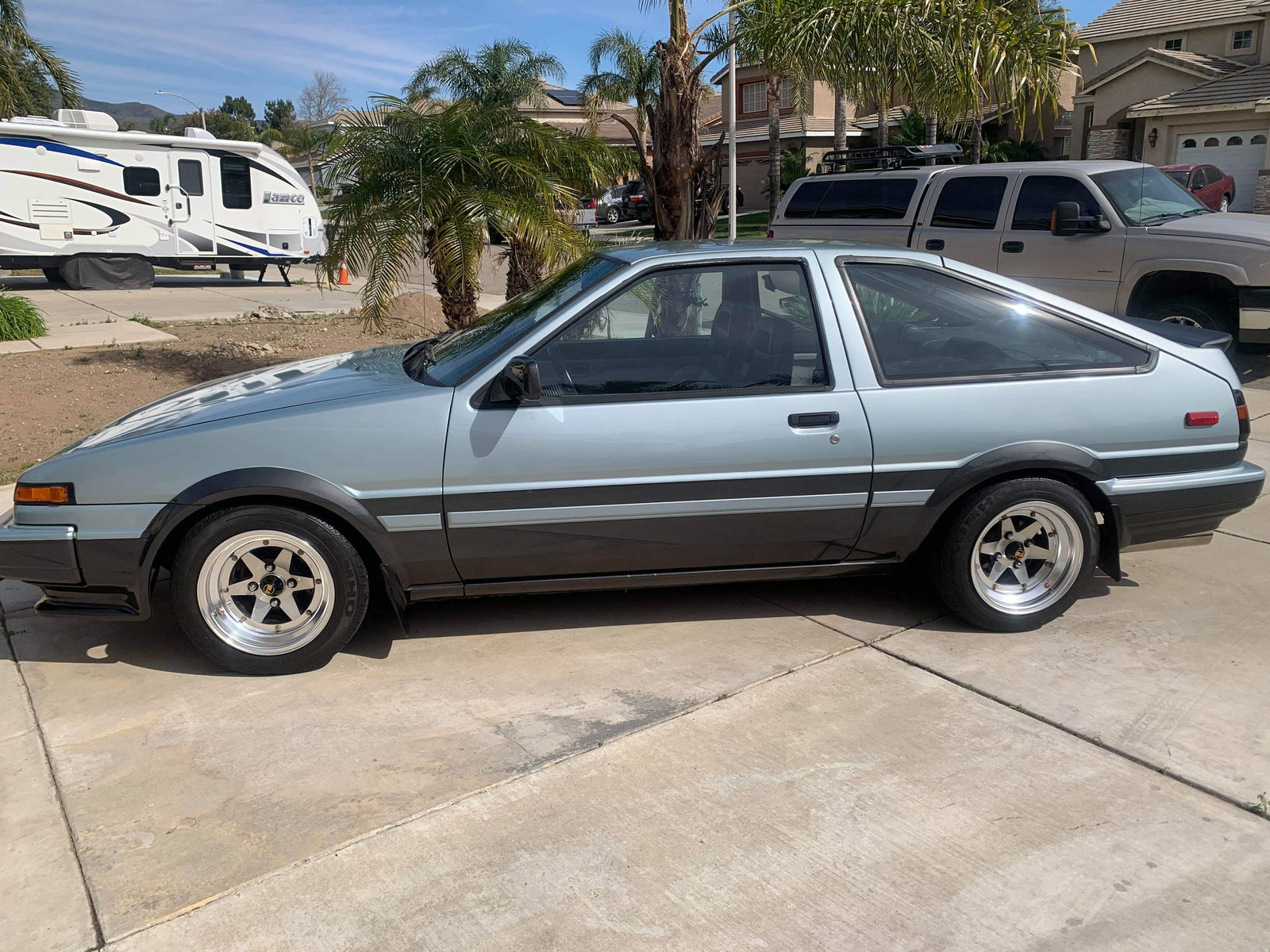 toyota, Corolla, AE86, Front, Brake, Upgrade, kit, swap, conversion ...