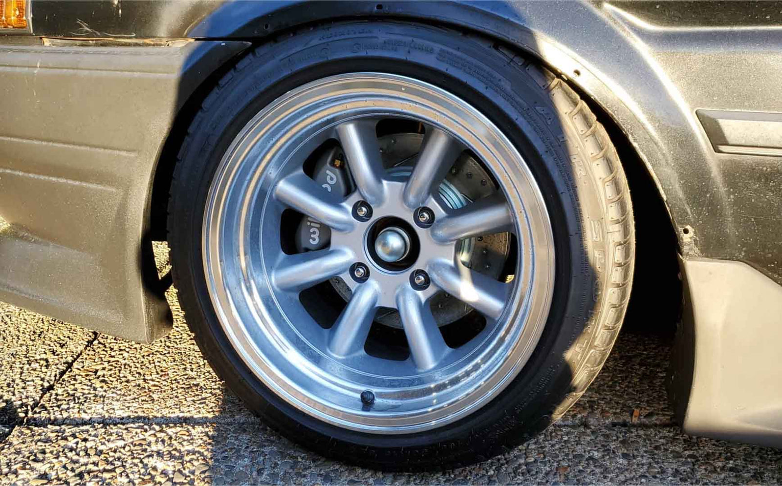 toyota, Corolla, AE86, Front, Brake, Upgrade, kit, swap, conversion ...