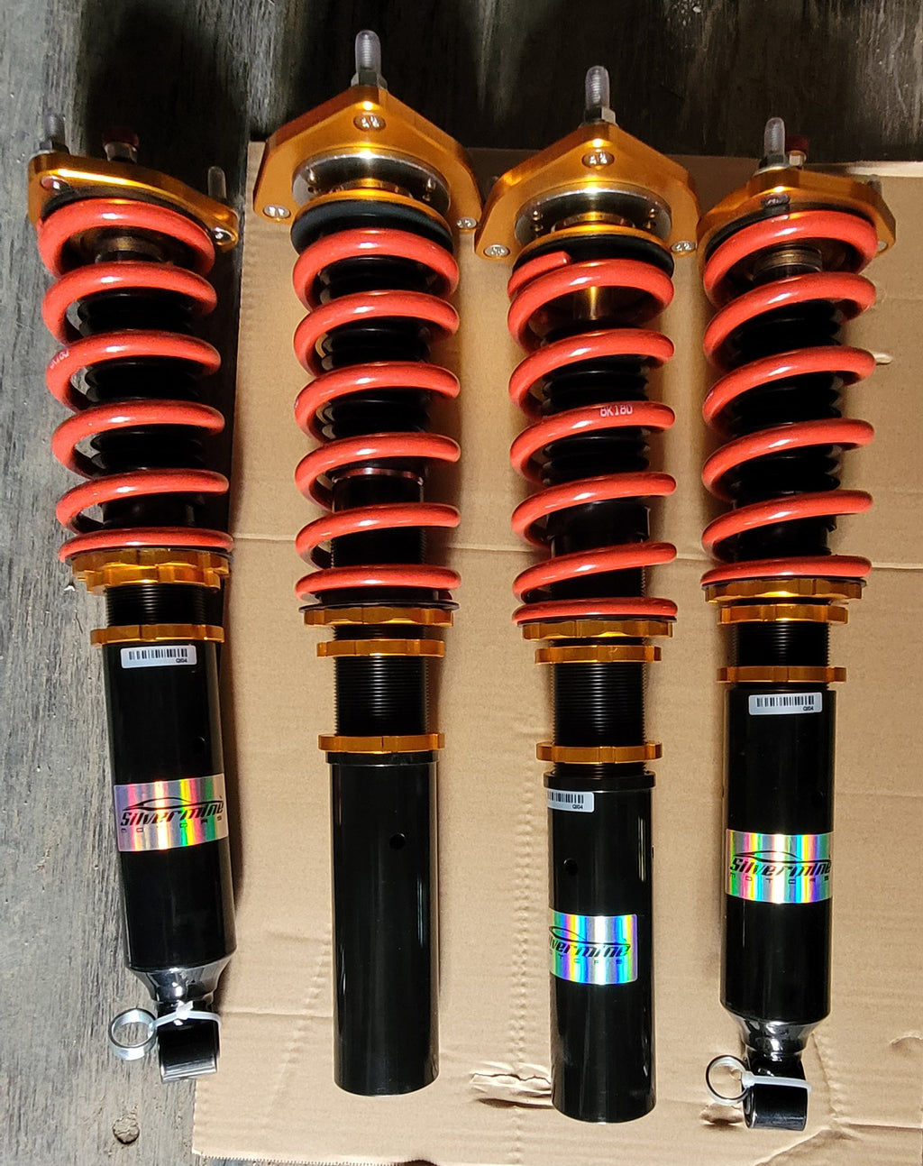 Silver Mine Motors COILOVER SUSPENSION KIT FOR DATSUN 280zx 32 STEP DA