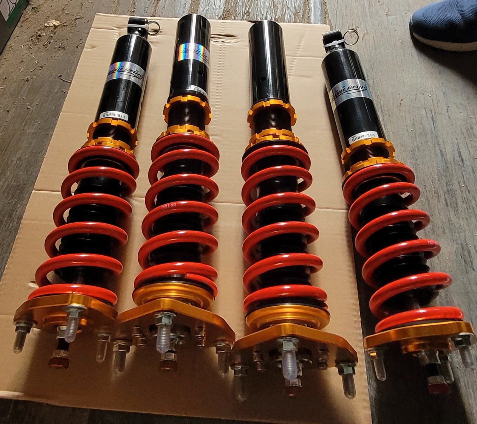 Silver Mine Motors COILOVER SUSPENSION KIT FOR DATSUN 280zx 32 STEP DA