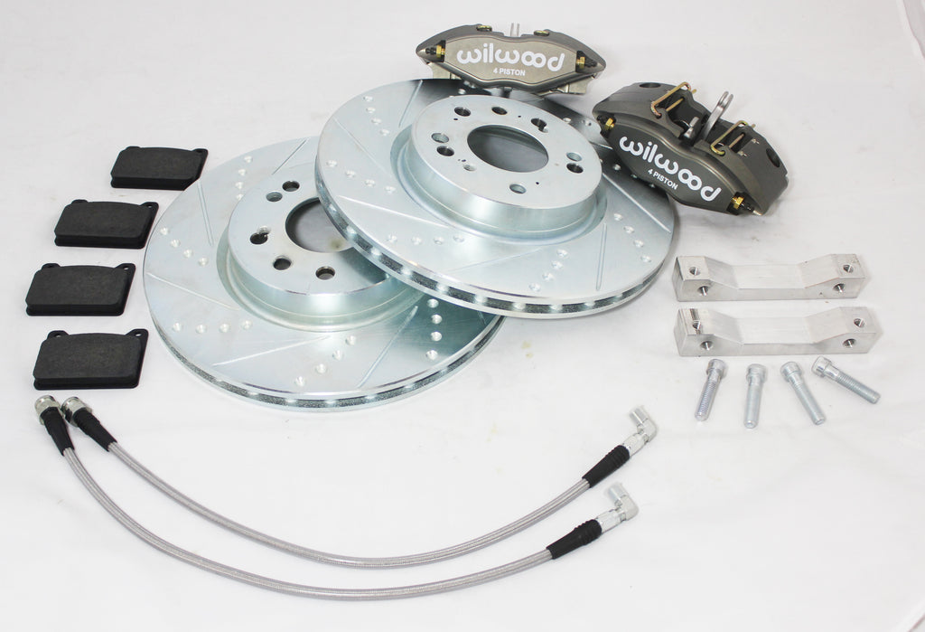 240sx rear stage 4 big brake kit 300zx brake swap complete kit