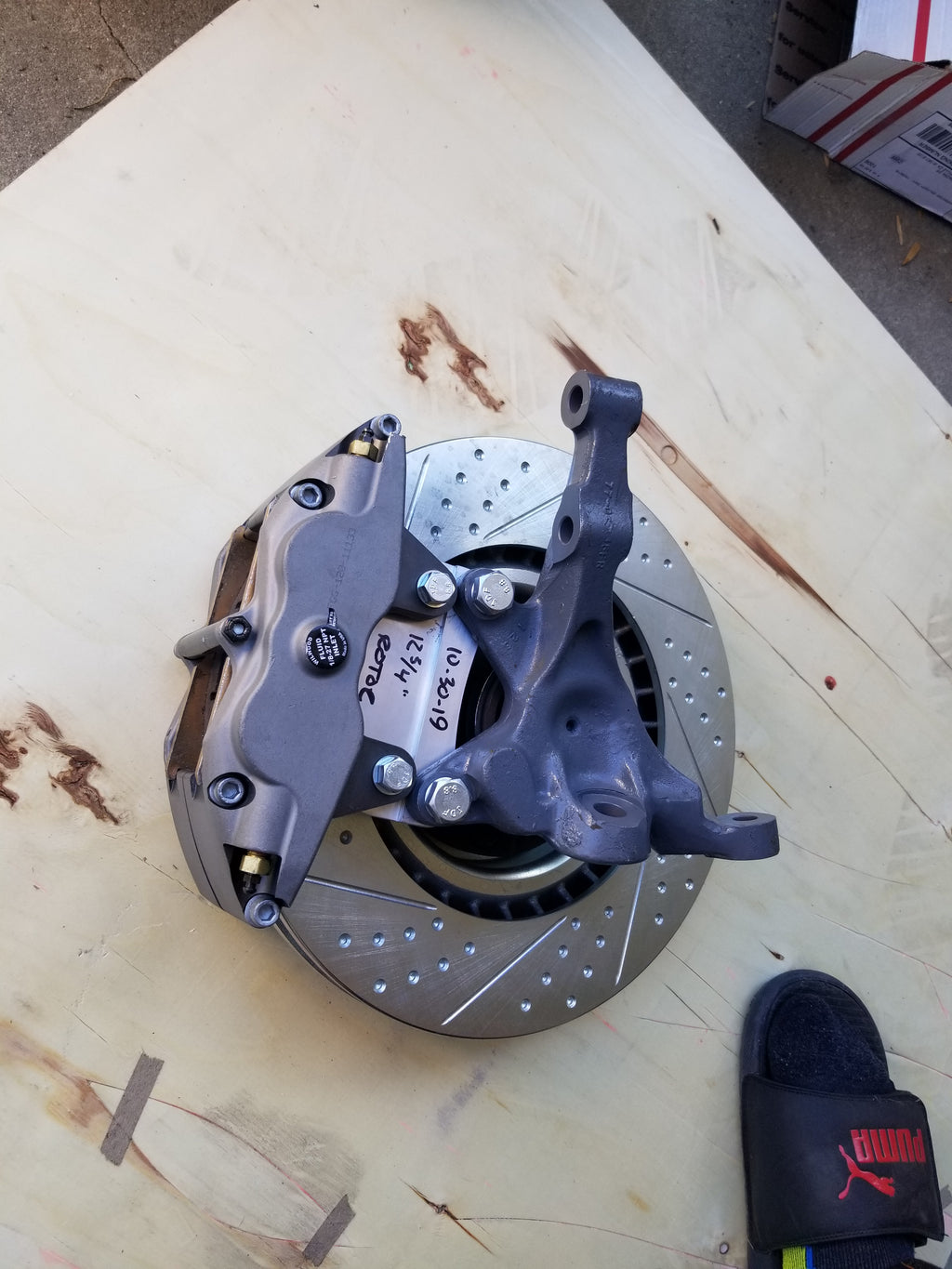 Nissan 240sx 300zx 180sx front wilwood brake upgrade kit superlight ...