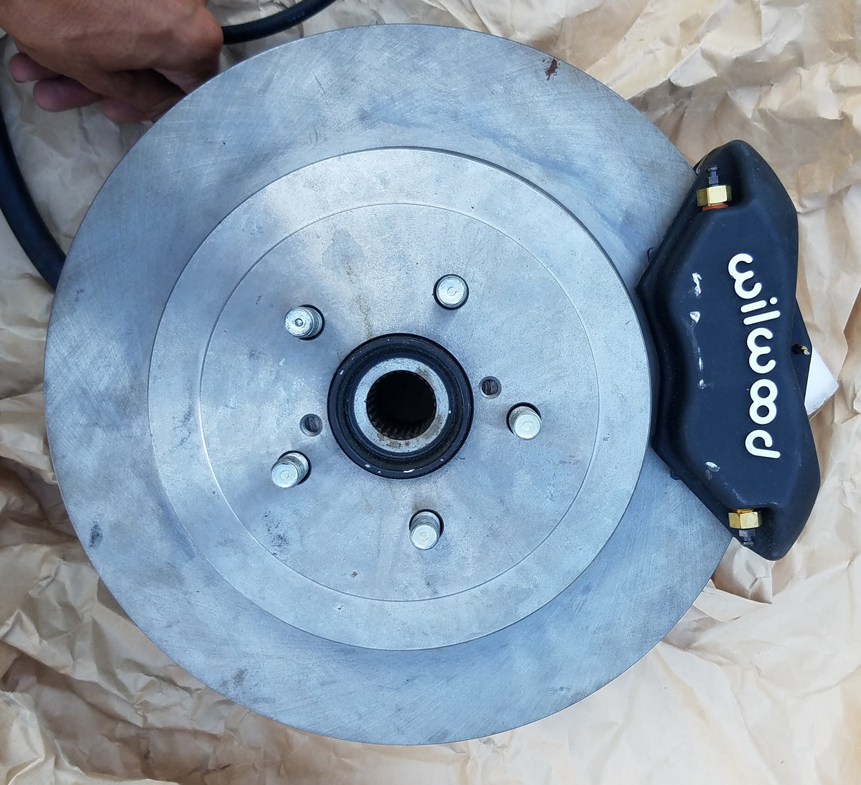 Subaru BRZ / Scion FR-S rear brake upgrade kit version 2 Wilwood with